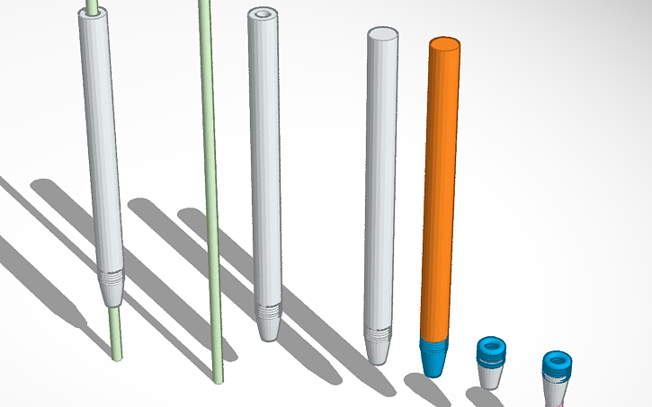3D design Bic_Pen_Hacking_for_3D_printing - Tinkercad