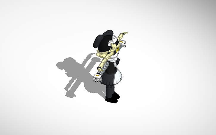 3D design Murder Drones CYN ragdoll for simlab - Tinkercad