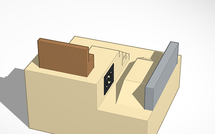 3D design QP, steps, tabletop ramp and grind. - Tinkercad
