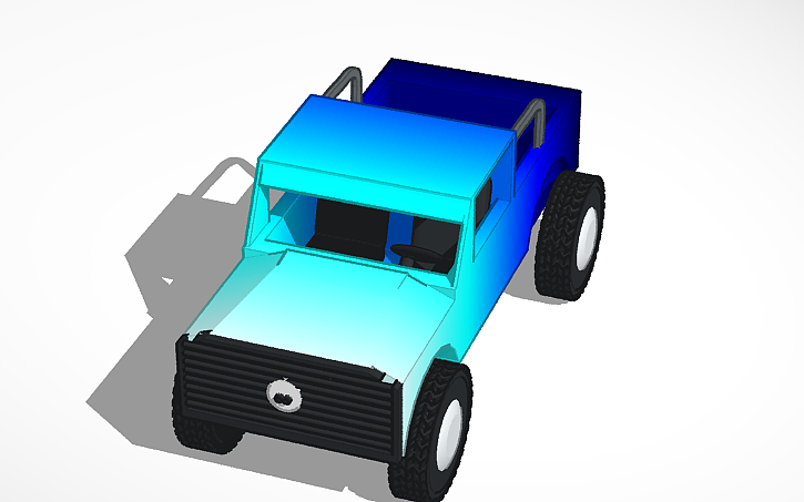3D design 4X4 Gradient (For My Homework) | Tinkercad