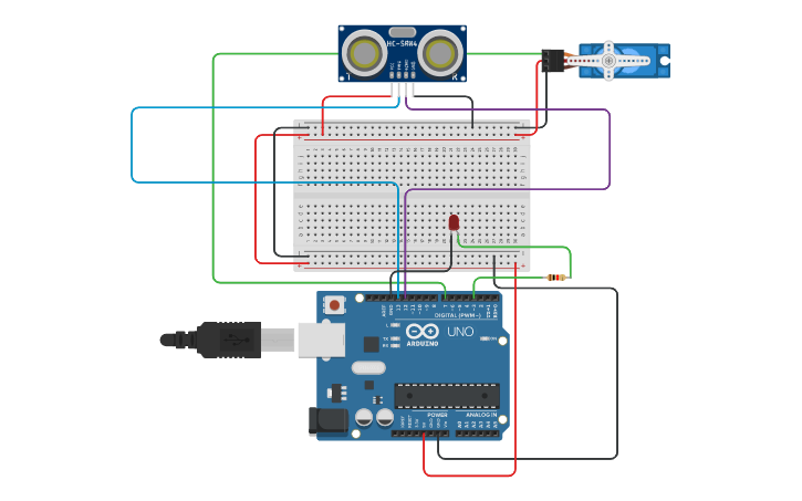 Circuit design Project 1 | Tinkercad