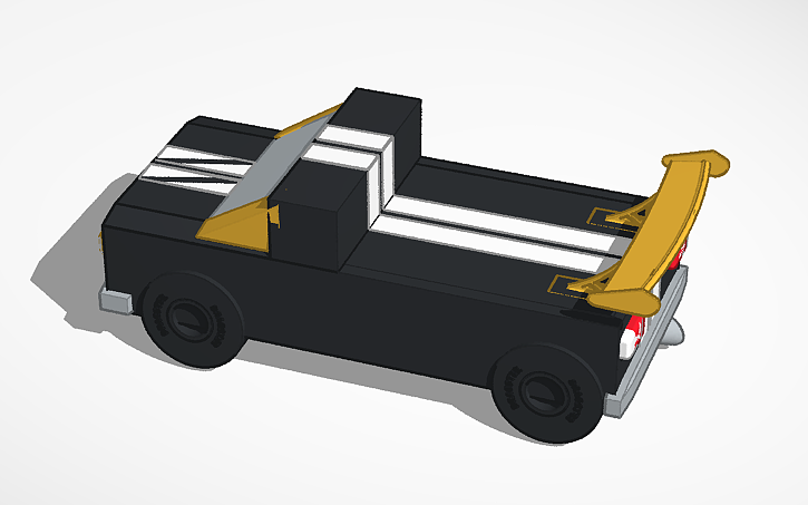 3D design Truck-Modded Truck - Tinkercad