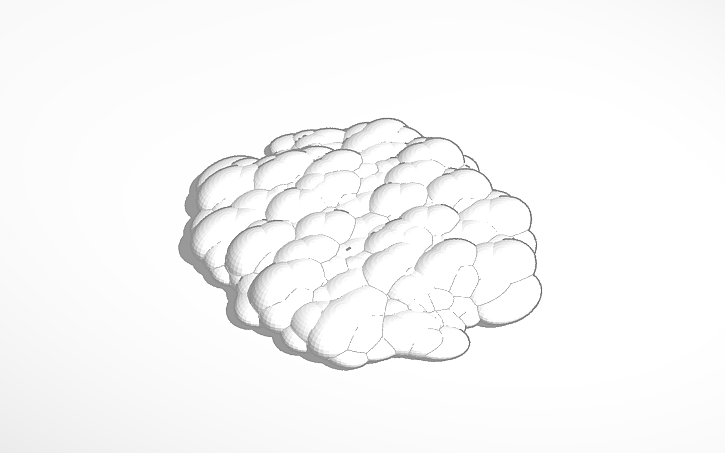 3D design Clouds - Tinkercad