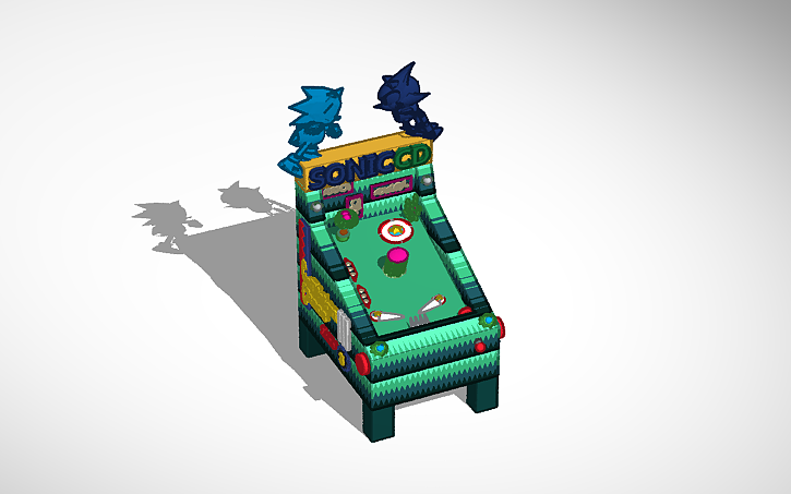 3D design collision chaos good future pinball knik knak (collab result ...