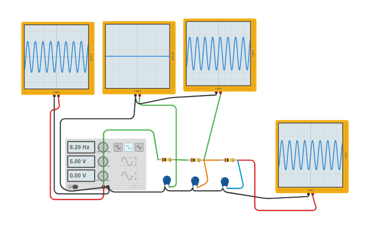 Circuit design Electronic_Square wave to Sine Wave Converter_4_Period ...