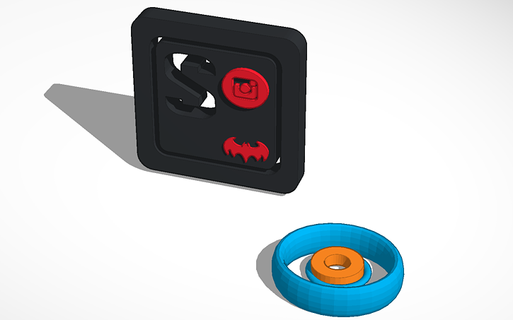 3D design batman mask - Tinkercad