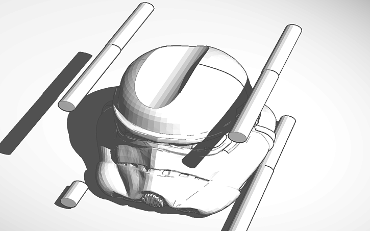 3D design Copy of Stormtrooper Helmet | Tinkercad