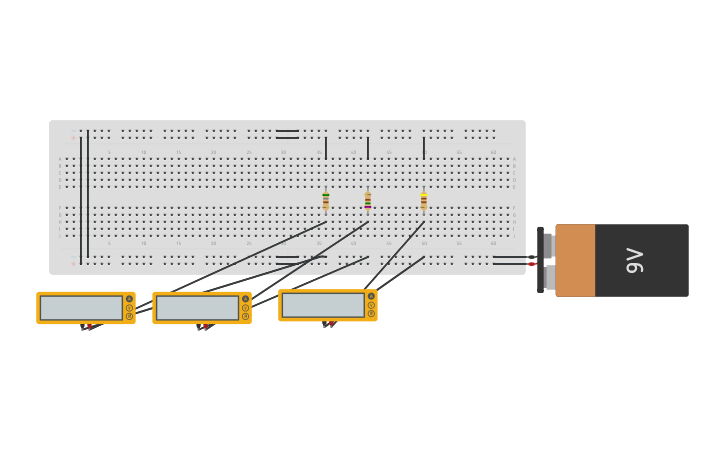 Circuit design Paralelo - Tinkercad