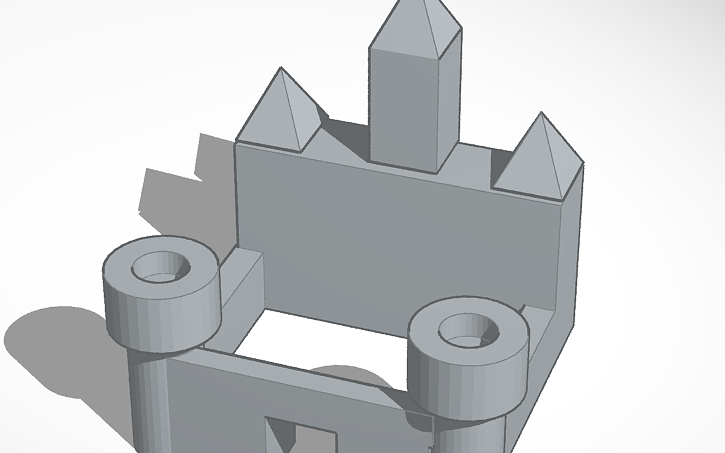 3D design Castle - Tinkercad