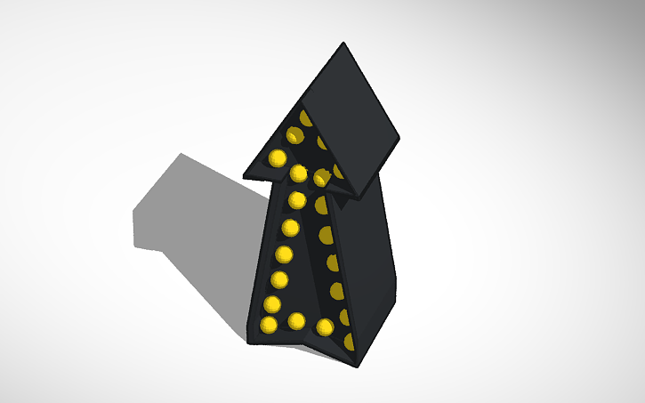3D design Arrow Light - Tinkercad