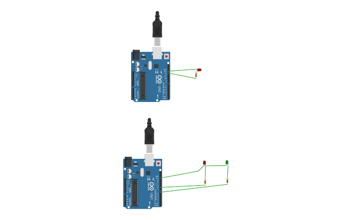 Circuit design Latihan Jason Raphael/XB/14 - Tinkercad