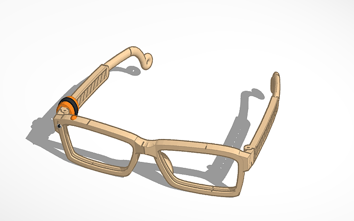3D design SMART GLASSES - Tinkercad