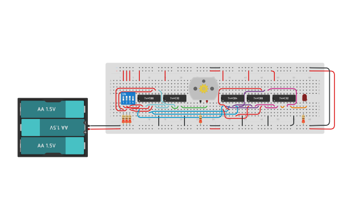 Circuit design T1 - Tinkercad