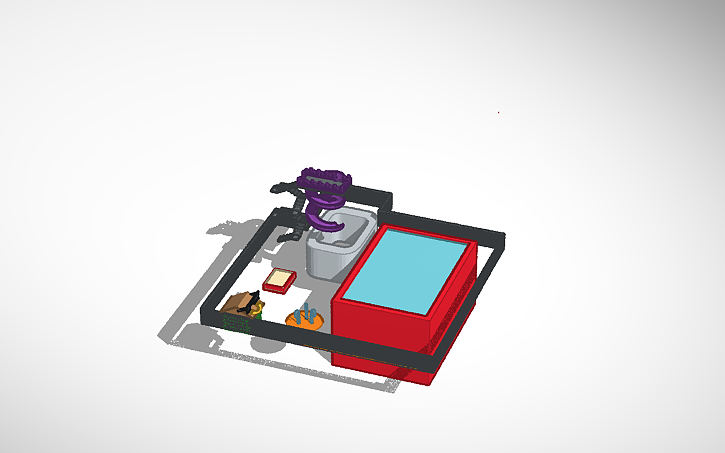 3D design water slide | Tinkercad