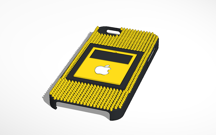 3D design Iphone cover - Tinkercad