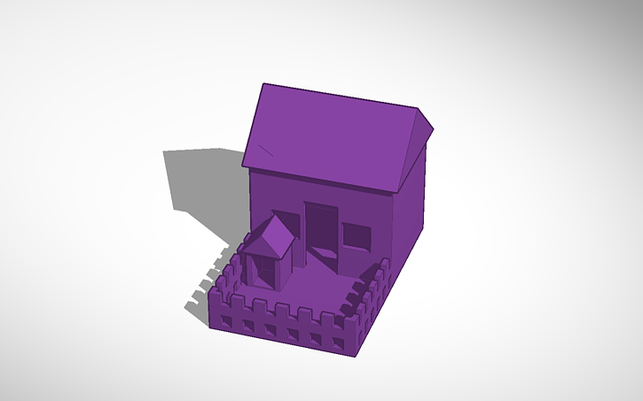 3D design Building - Tinkercad