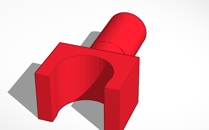 3D design Wheelchair seat rail guide support for Drive chairs - Tinkercad