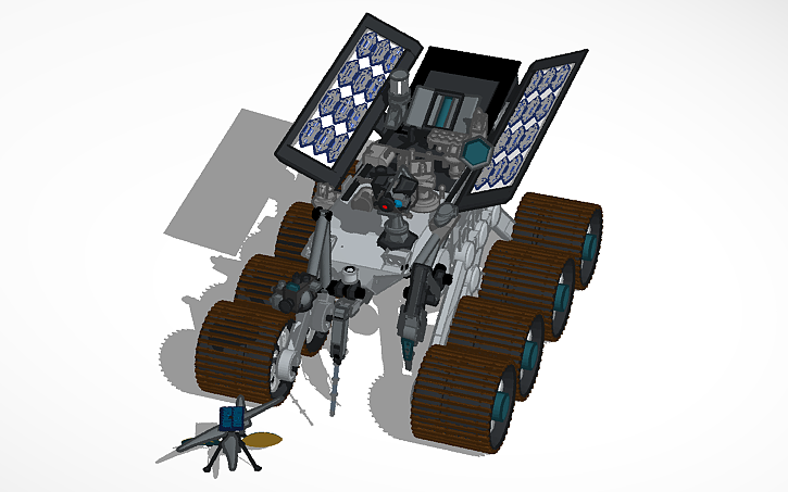 3D design SPARKX ''Persistence'' Mars Rover - Tinkercad
