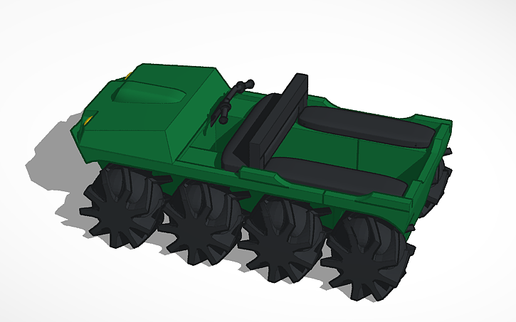 3D design custom Argo 8x8 - Tinkercad