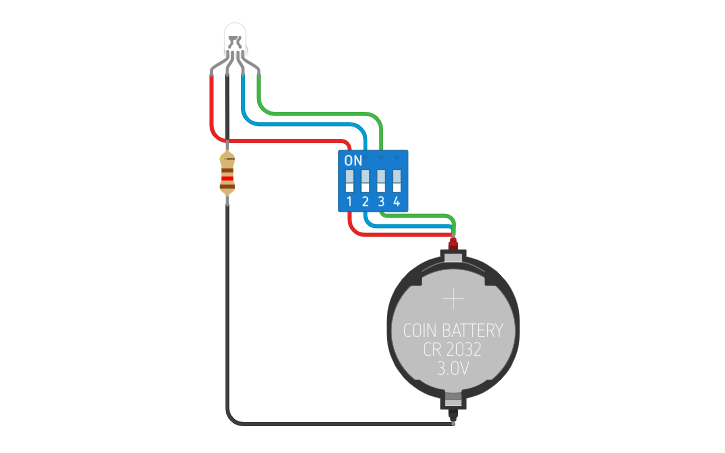 Circuit Design Led Rgb Tinkercad