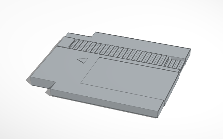 3D design NES Cartridge (Port) | Tinkercad