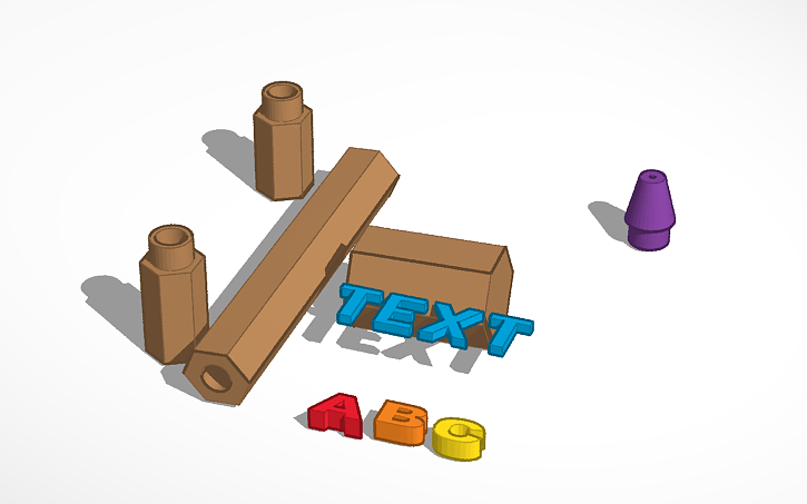 3D design 10 pen yellow | Tinkercad