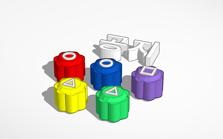 3D design Gonggi - Tinkercad