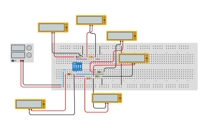 Circuit design circuito3 | Tinkercad
