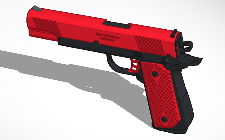 3D design Red 1911 | Tinkercad