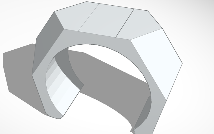 3D design Ring Base - Tinkercad