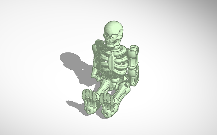 3D design skeletton | Tinkercad