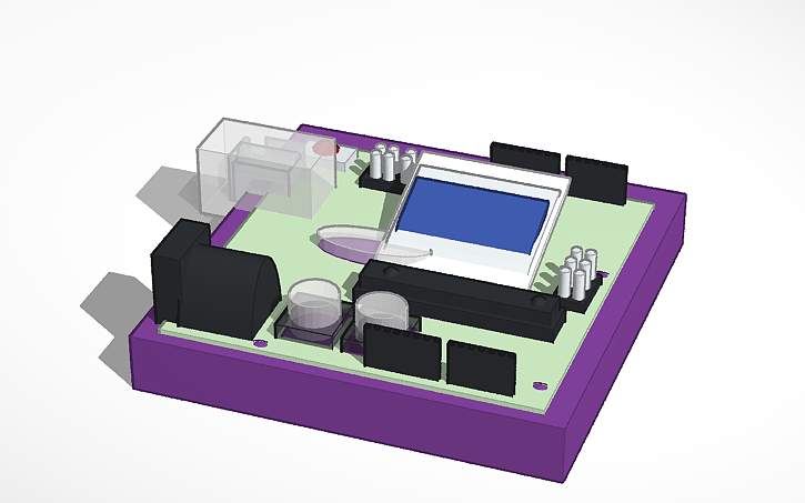 3D design RELOJ DIGITAL - Tinkercad