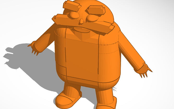 3D design The Lorax! - Tinkercad