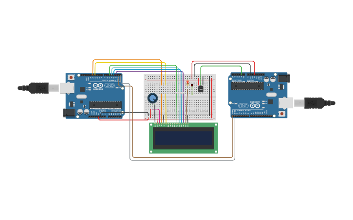 Circuit Design Uart Communication Tinkercad