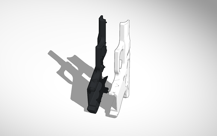 3D design Copy of glock 26 frame both sides - Tinkercad
