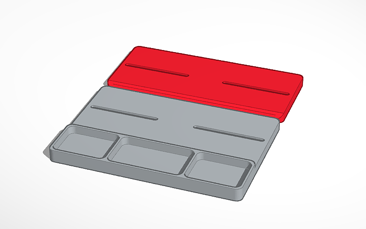 3D design 1/32 Slot Car Setup Plates - Tinkercad