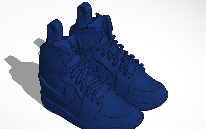 3D design Air Jordan 1 Keychain - Tinkercad