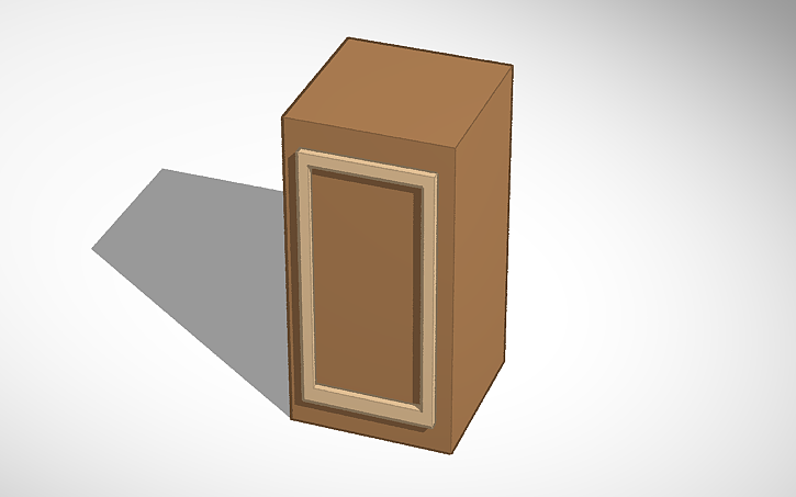 3D design podium - Tinkercad