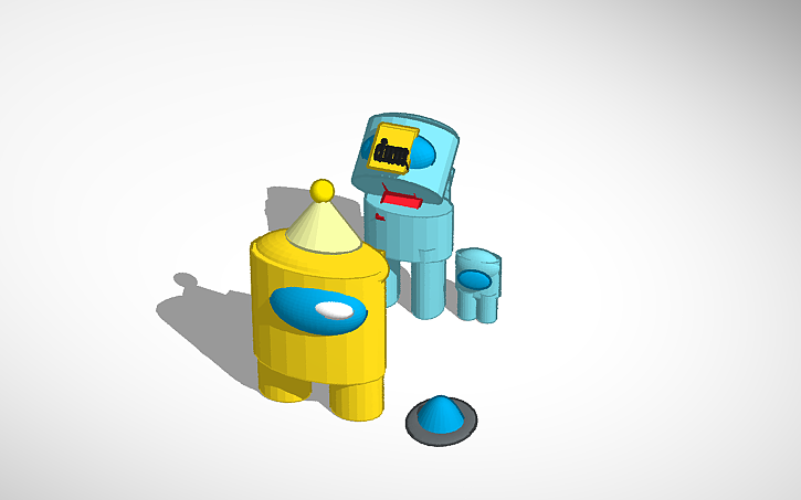 3D design among us - Tinkercad