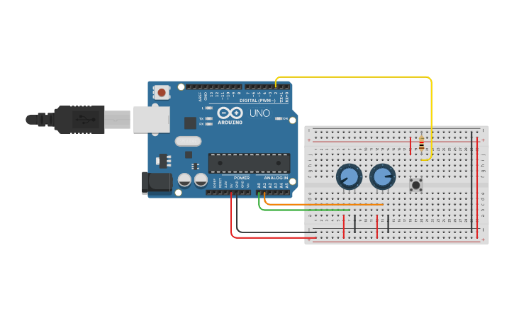 Circuit design F. Exercise 4 Serial Communication - Tinkercad