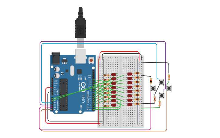 Circuit design Primer diode | Tinkercad