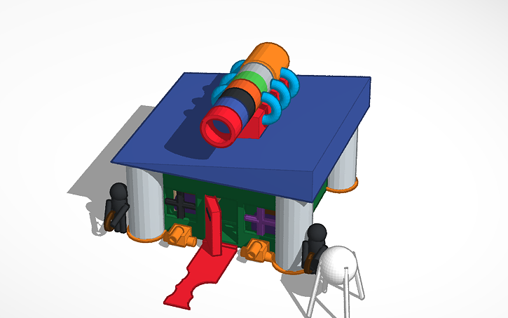 3D design SpaceHouse | Tinkercad