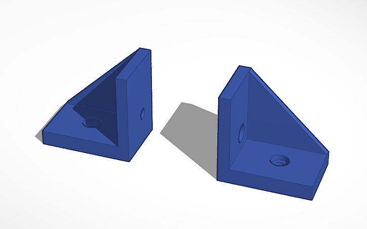 3d Design Filament Bracket Bracket Tinkercad