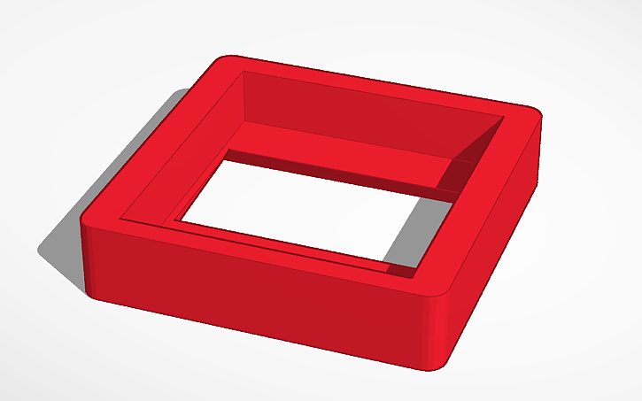 3d Design Oled Case Tinkercad