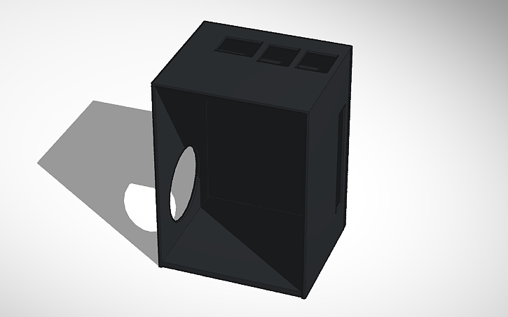 3d Design Case Raspi 4 Tinkercad