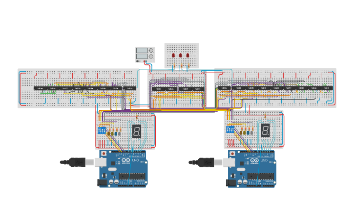 Circuit design Group 3 -FINAL ARBITER PROJECT - Tinkercad Circuit design Group 3 -FINAL ARBITER PROJECT - Tinkercad
