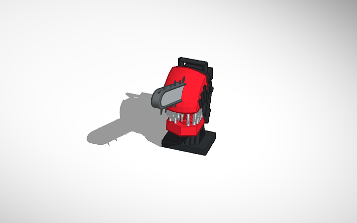 3d Design Chainsaw Man Make 3 Hour Tinkercad
