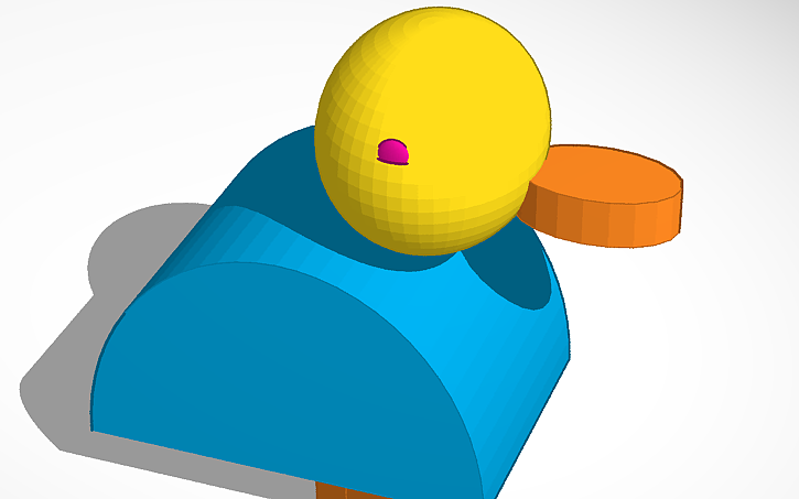 3D design my duck - Tinkercad