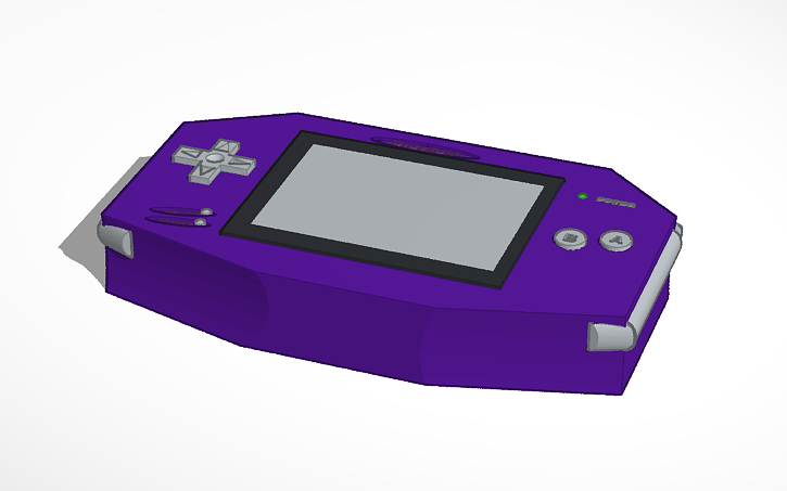 3D design Isaac Anthony Encinas Gameboy | Tinkercad