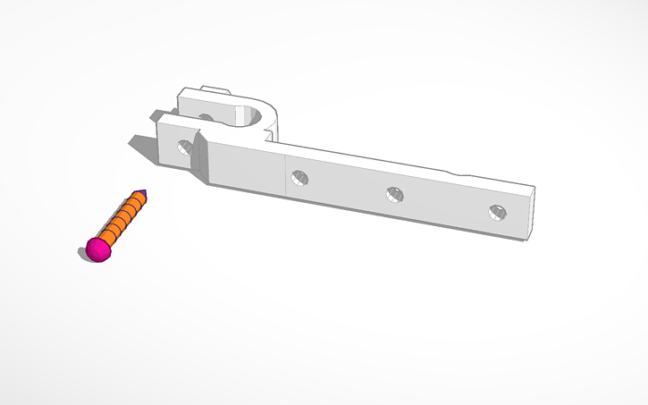 3D design screw lock | Tinkercad